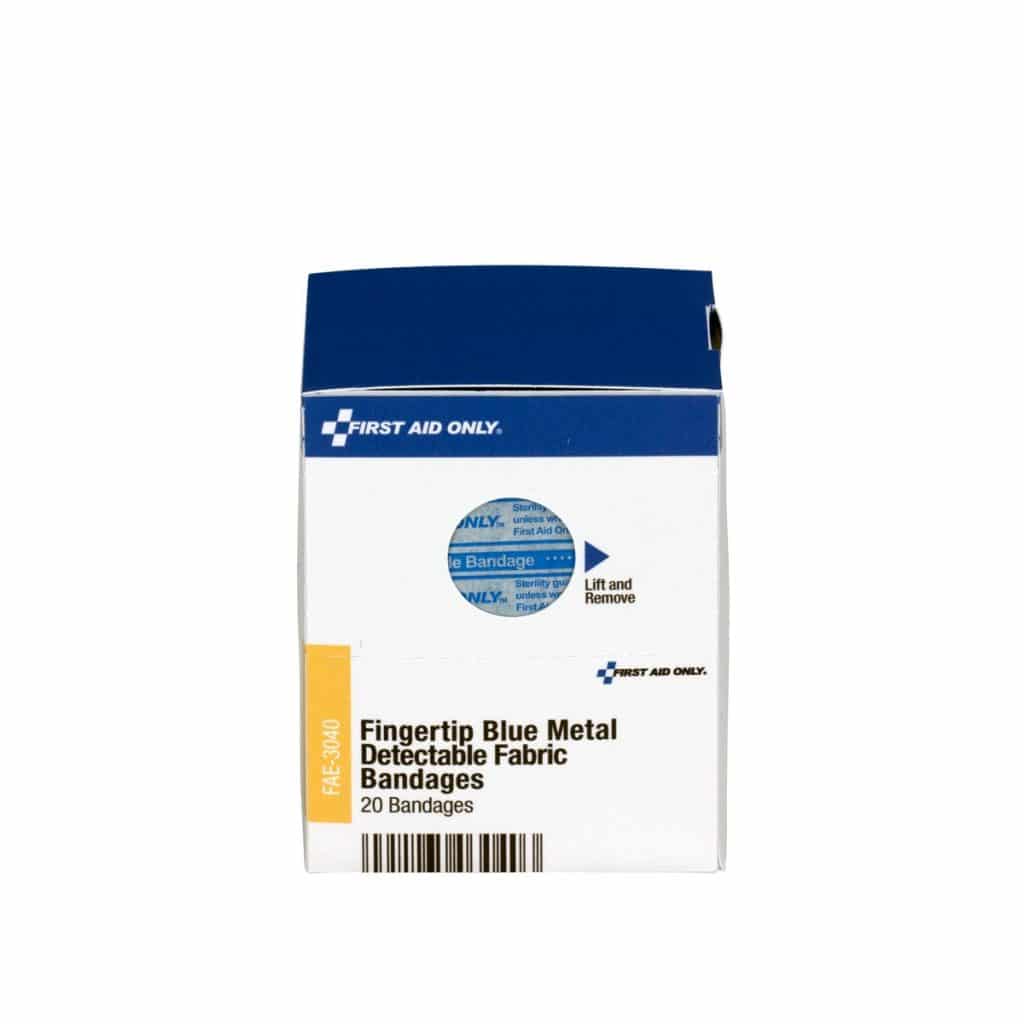 Fingertip Blue Visibile Bandage